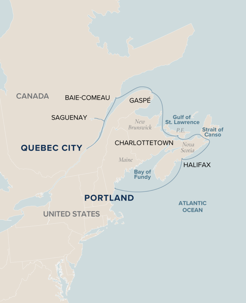 2026 Portland to Québec City | Victory Cruise Lines